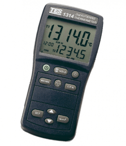 Dual input, multi-input thermocouple meter