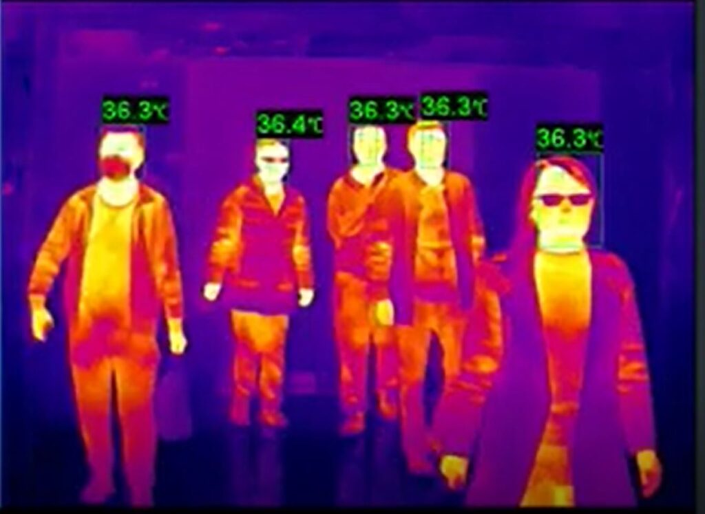 Temperature checks for fever with Thermal Imaging - Pyrosales